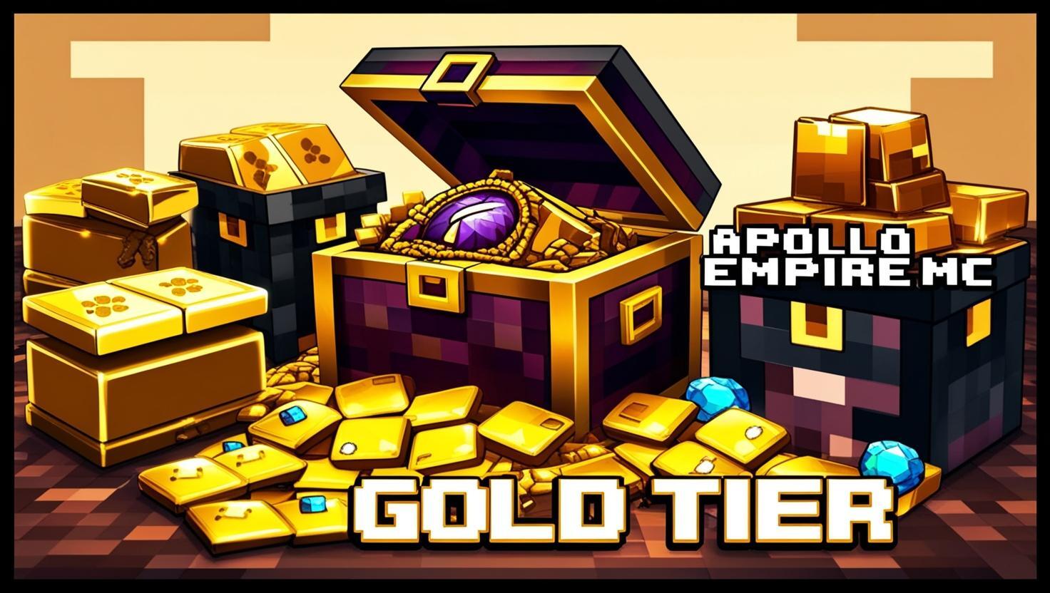 Minecraft Gold Donation Tier - Subscription | TheApolloWolf